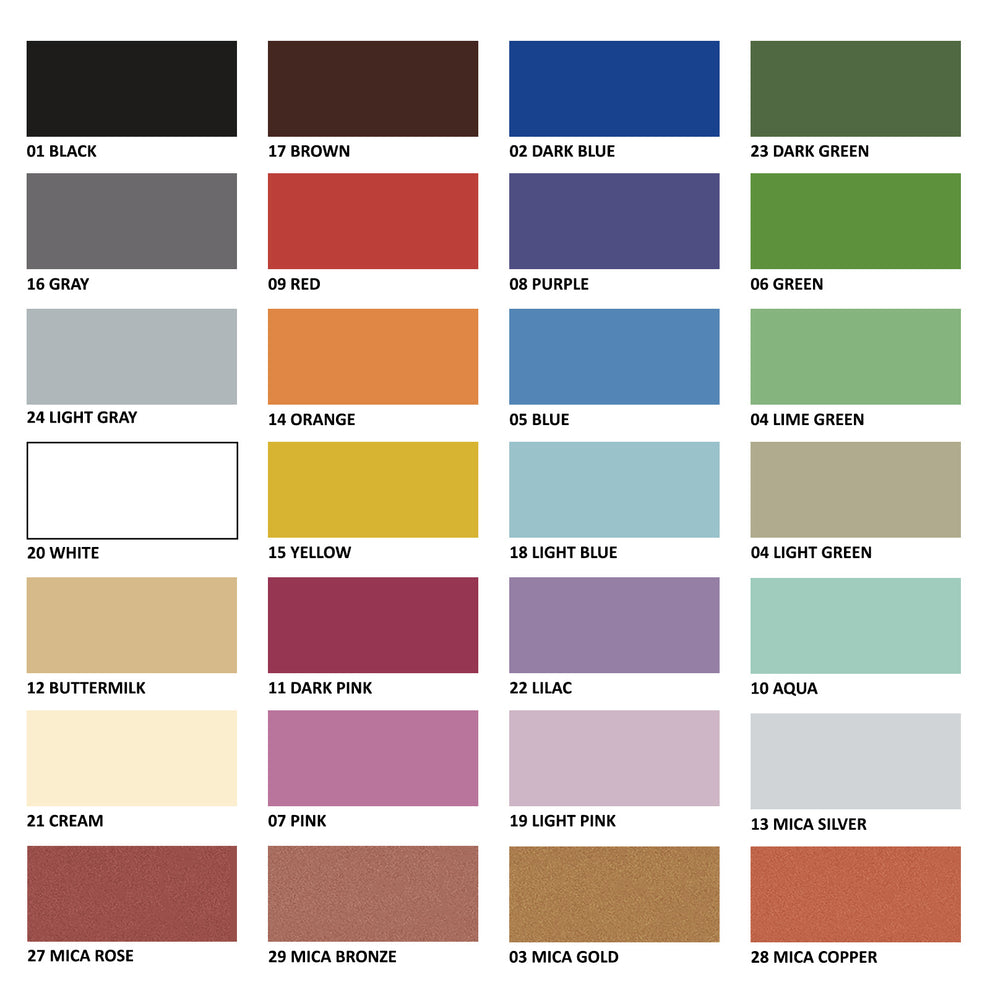 Solid Color Ceramic Decal Paper - 9" X 13" – Captive Decals